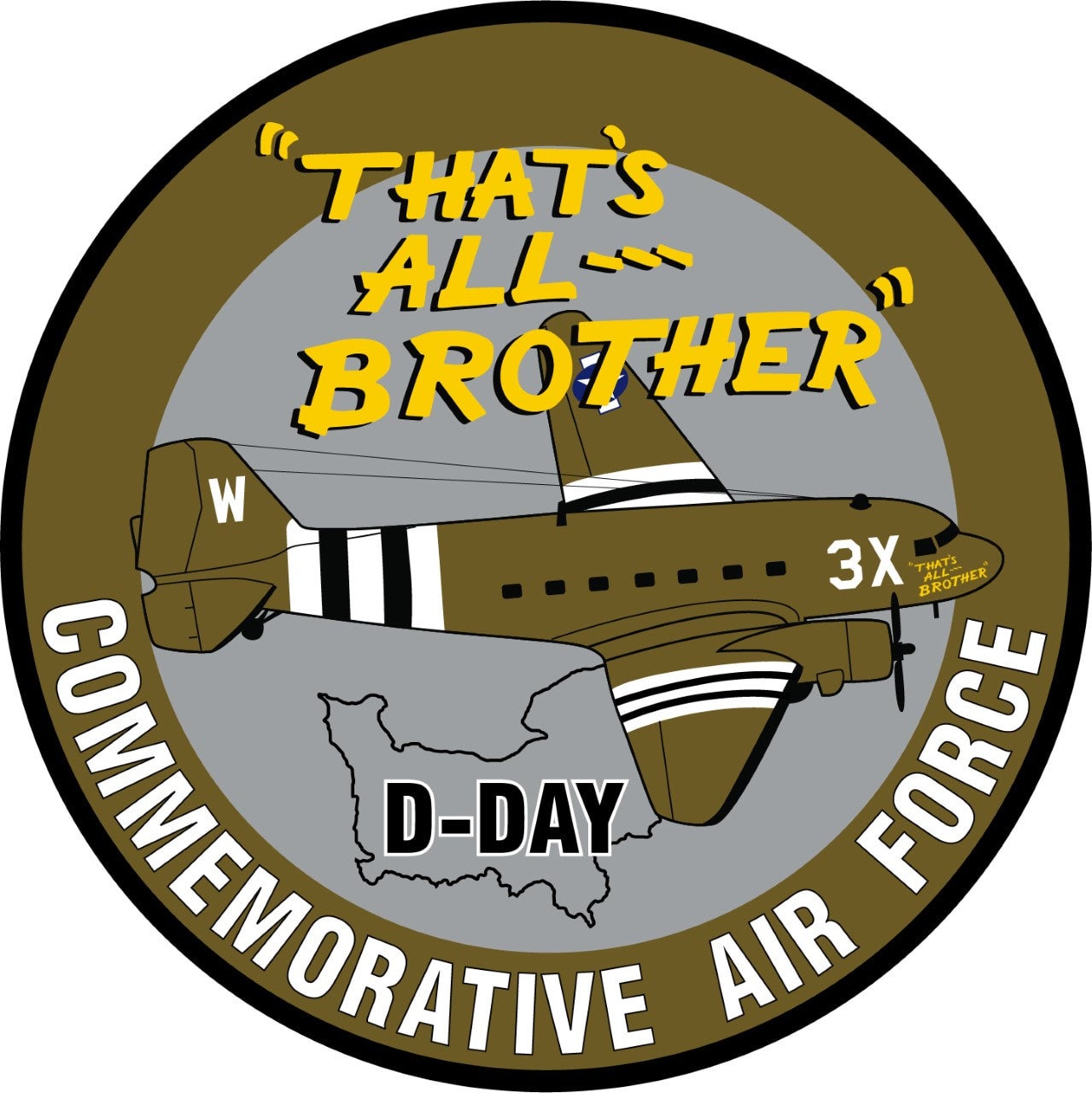 Decal, That's All Brother | Commemorative Air Force