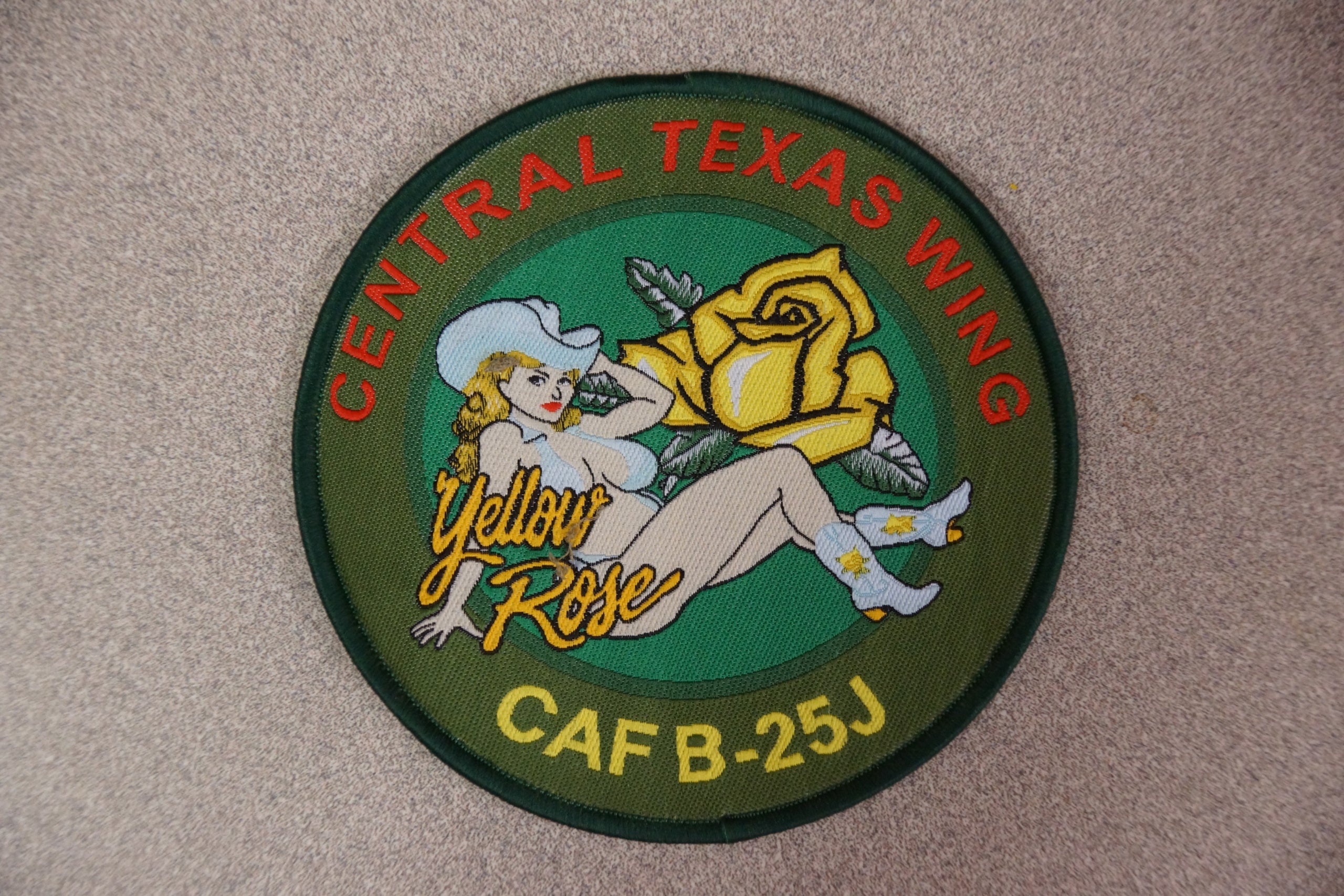 Patch "Yellow Rose" B-25 | Commemorative Air Force